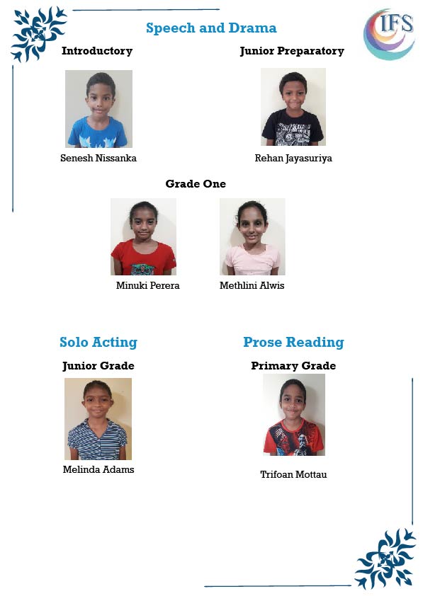 Ishani Fernando School of Speech, Drama & Communication