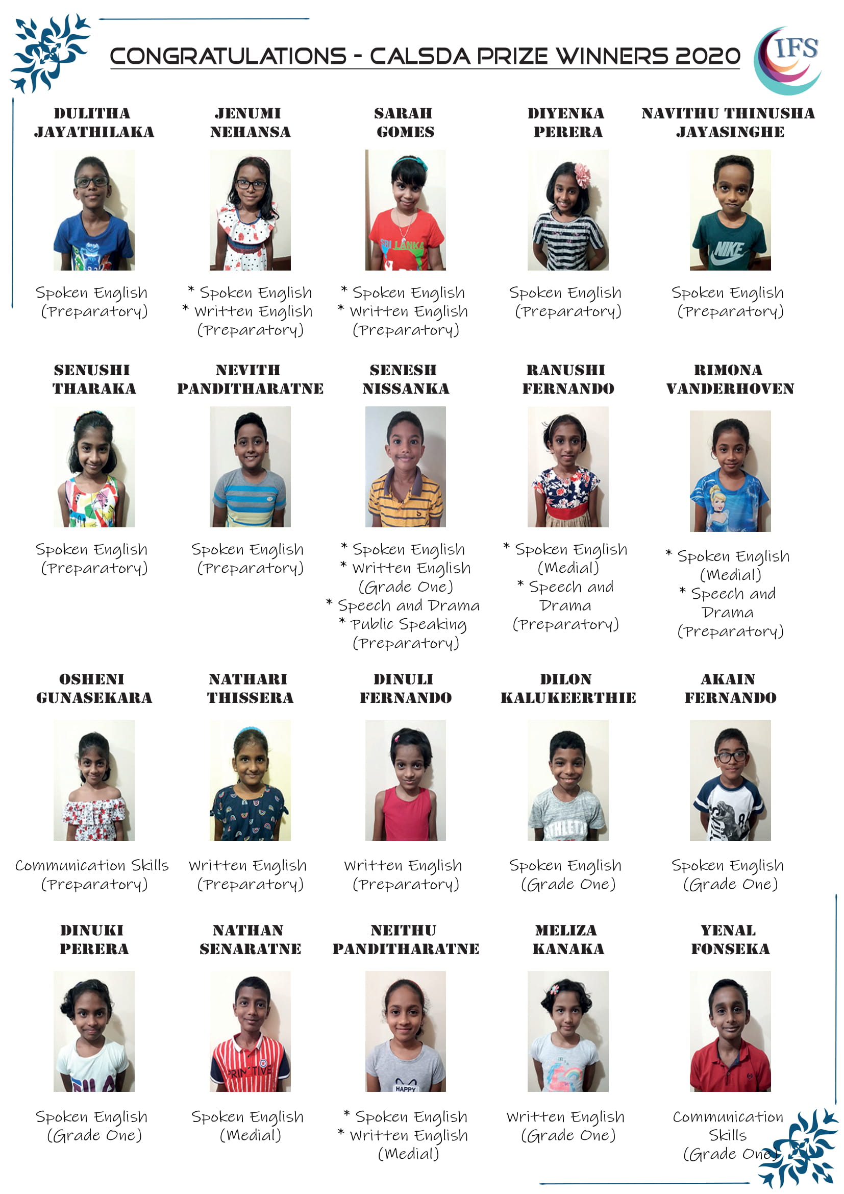 Ishani Fernando School of Speech, Drama & Communication