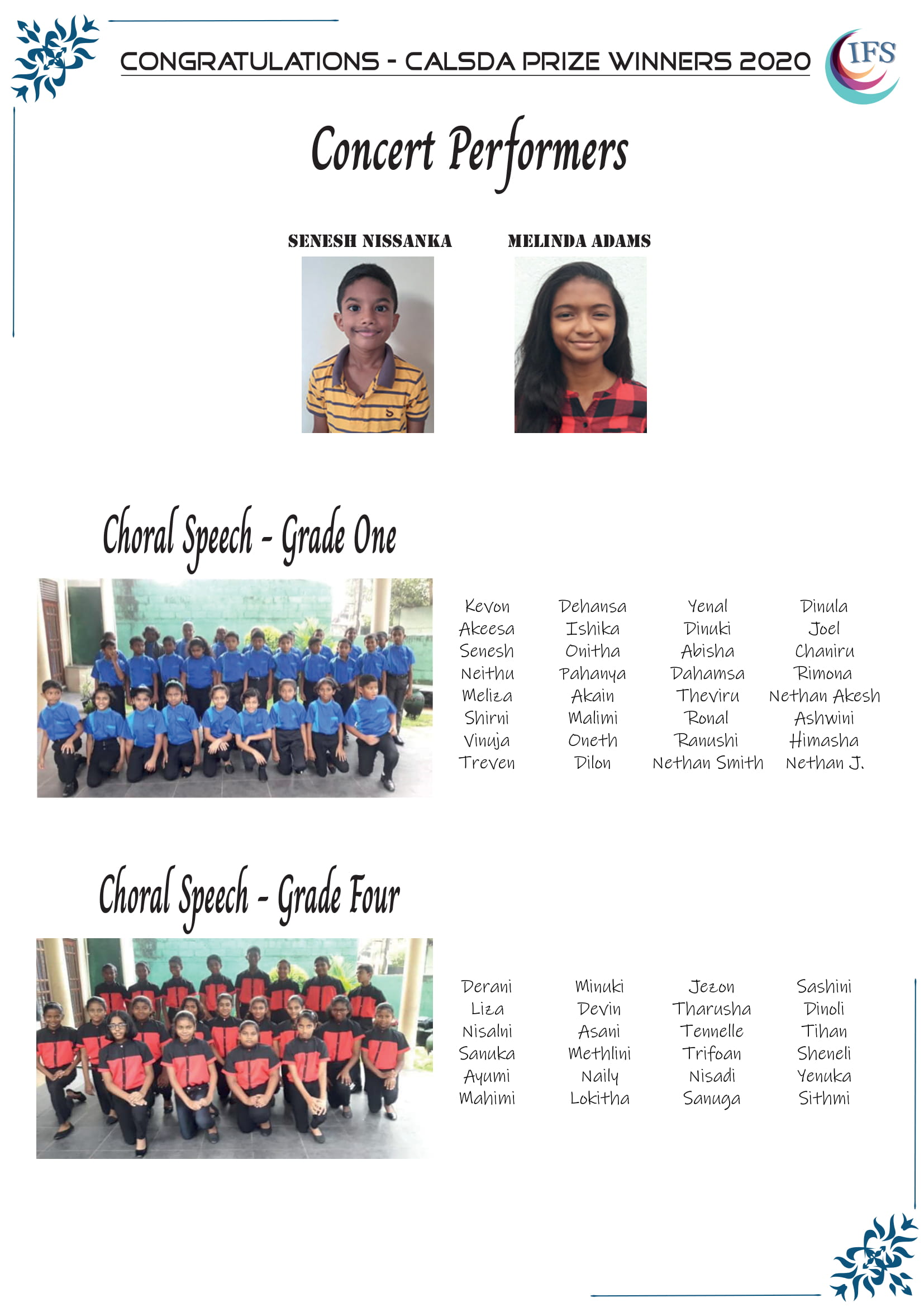 Ishani Fernando School of Speech, Drama & Communication